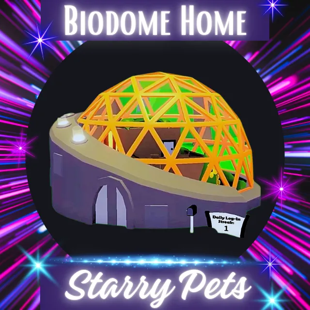 BIODOME HOME (EMPTY) - Adopt Me Game Item - Gameflip