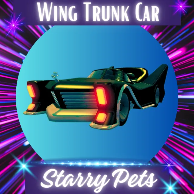 Wing Trunk Car - Adopt Me Game Item - Gameflip