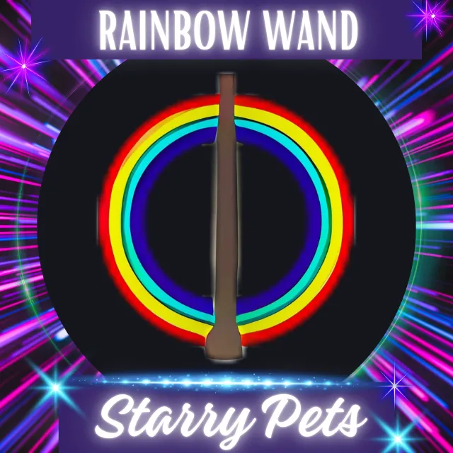 Rainbow Wand - Adopt Me Game Item - Gameflip