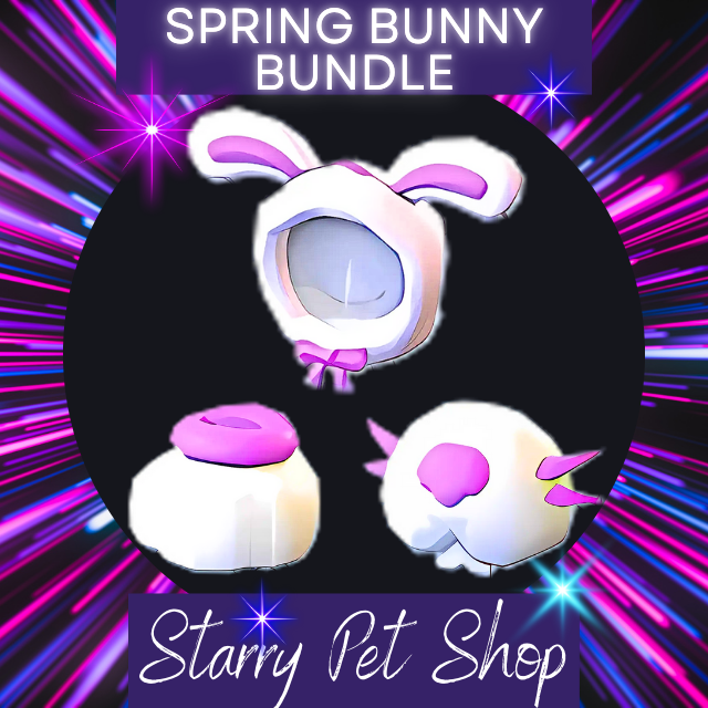 Spring Bunny Bundle - Pet Wear - Adopt Me Game Items - Gameflip