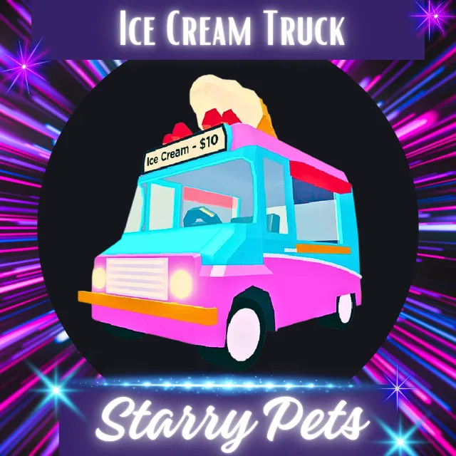 Ice Cream Truck - Adopt Me Game Item - Gameflip