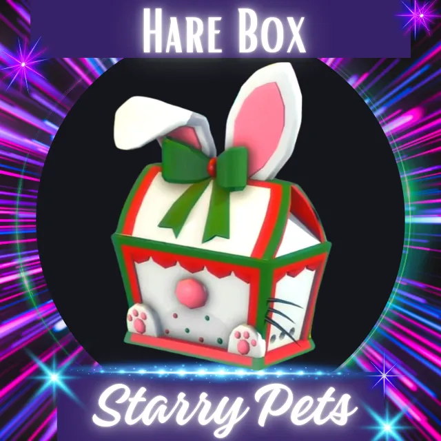 HARE BOX - Adopt Me Game Item - Gameflip