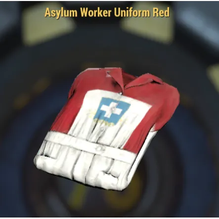 Red ASylum Dress - Fallout 76 Game Item - Gameflip