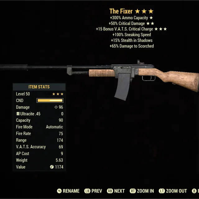 Q5015 Fixer - Fallout 76 Game Items - Gameflip