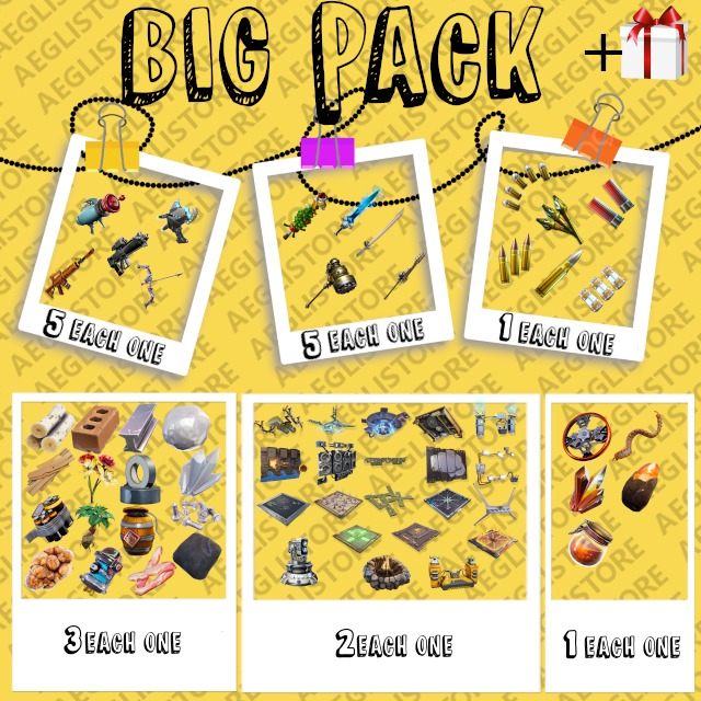 BIG PACK BUNDLE- Fortnite STW - Fortnite Game Items - Gameflip
