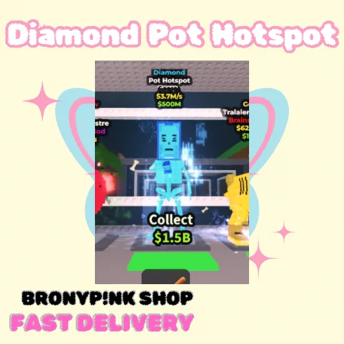 Diamond Pot Hotspot - Steal a Brainrot Game Item - Gameflip