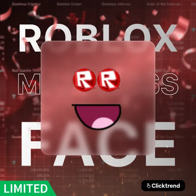 Limited | [Madness] ROBLOX Madness Face - Roblox Game Item - Gameflip