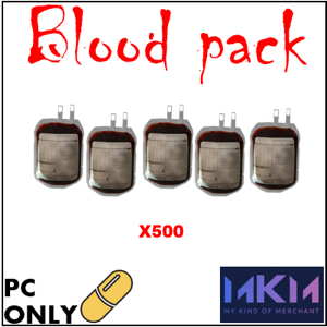 Aid | X500 Blood Packs - Game Items - Gameflip