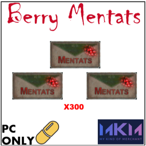 Aid | X300 Berry Mentats - Game Items - Gameflip