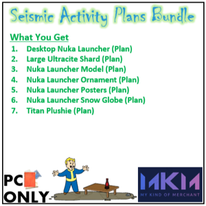 Plan | Seismic Activity Bundle - Game Items - Gameflip
