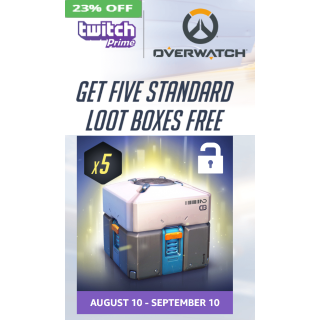 Overwatch 5 Loot Boxes Digital Code [PC | PS4 | Xbox One] Fast Delivery ...