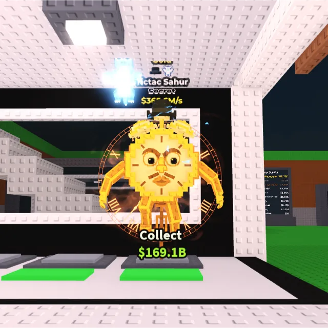 Gold Tic tac sahur(365M) - Steal a Brainrot Game Item - Gameflip