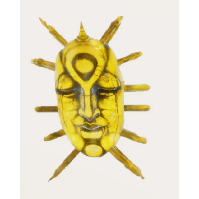 10x Lucky Stone Mask YBA - Your Bizarre Adventure Item do jogo - Gameflip