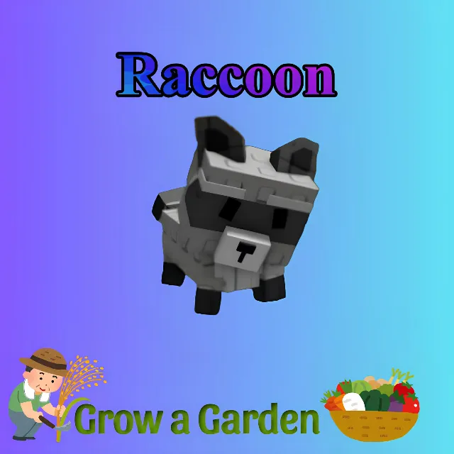 Racoon | Grow A Garden - Grow a Garden Game Item - Gameflip