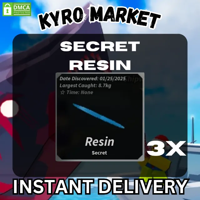 3 Resin| Fisch - Fisch Game Item - Gameflip