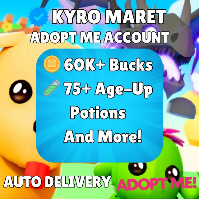 Adopt Me Account Roblox Adopt Me - Adopt Me! Game Account - Gameflip