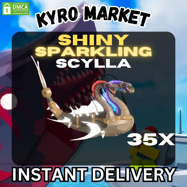 Shiny Sparkling Scylla|Fisch - Fisch Game Item - Gameflip