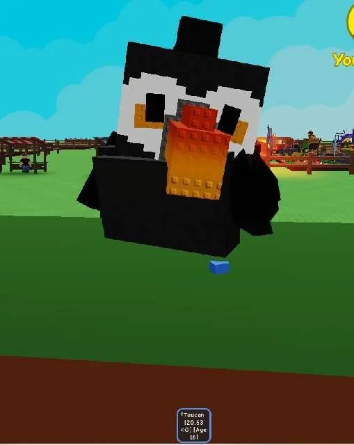 HUGE TOUCAN - Grow a Garden Game Item - Gameflip
