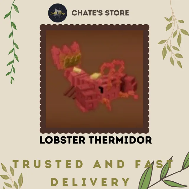 (2X) LOBSTER THERMIDOR - Grow a Garden Game Item - Gameflip