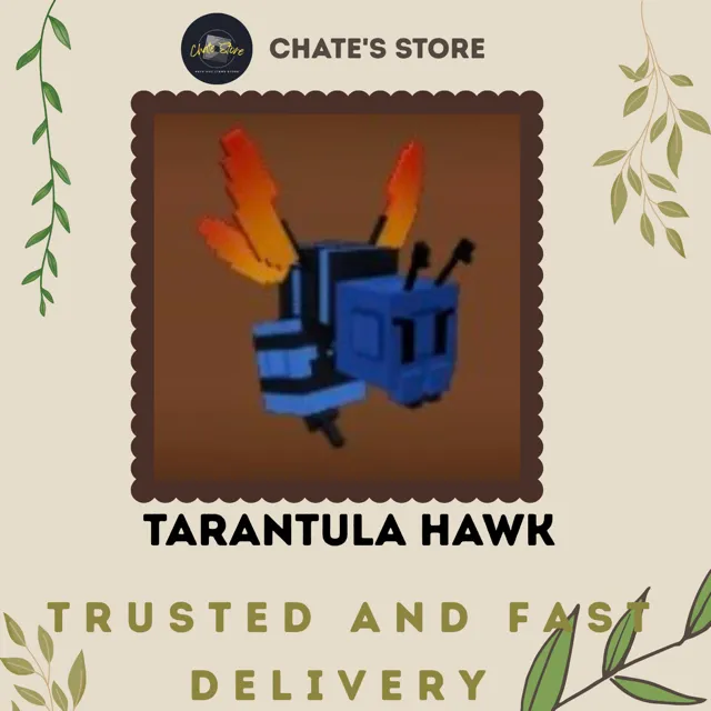 TARANTULA HAWK - Grow a Garden Game Item - Gameflip