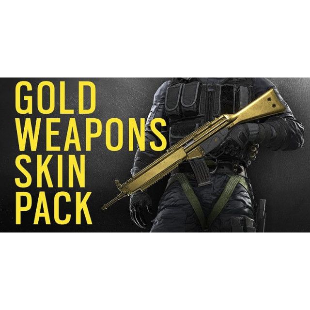 Tom Clancy's Rainbow Six Siege Gold Weapons Skin Pack DLC Playstation 4 ...