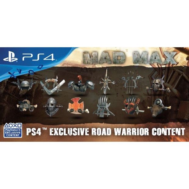 Mad Max Ripper + Road Warrior Pack + Circa Blades DLC Playstation 4 ...