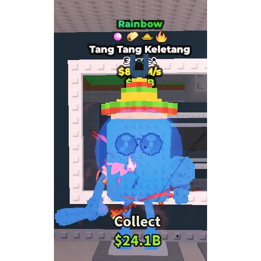 SAB Rainbow Tang Tang Keletang 804m/s - Steal a Brainrot Game Item ...