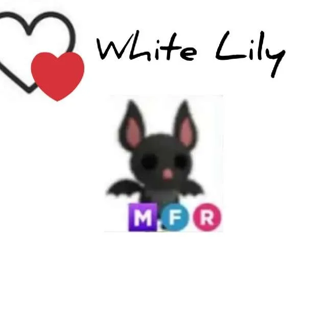 Pet | MFR Bat - Adopt Me Game Items - Gameflip