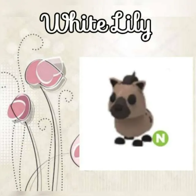 N Hyena - Adopt Me Game Item - Gameflip