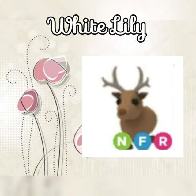 NFR Reindeer - Adopt Me Game Item - Gameflip