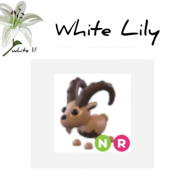 NR Ibex - Adopt Me Game Items - Gameflip