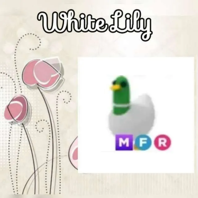 MFR Silly Duck - Adopt Me Game Item - Gameflip
