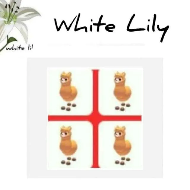 Alpaca X4 - Adopt Me Game Items - Gameflip