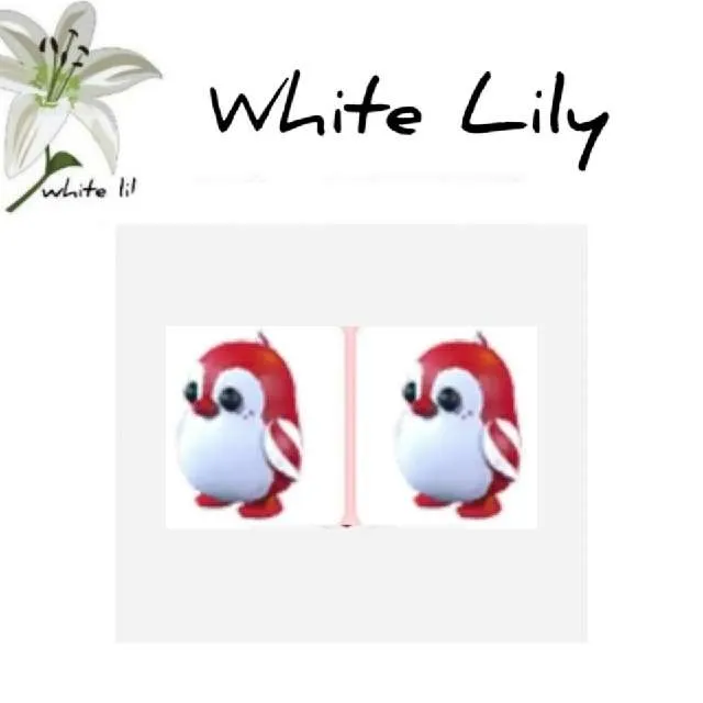 Peppermint Penguin X 2 - Adopt Me Game Items - Gameflip