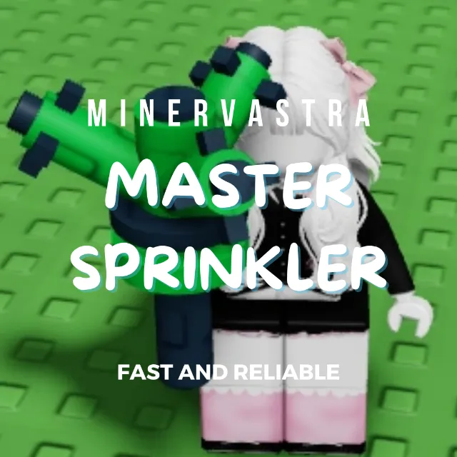 10 Master Sprinkler - Grow a Garden - Grow a Garden Game Item - Gameflip