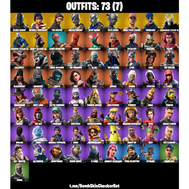 Fortnite Account - BLACK KNIGHT - Ultimate Edition STW - 73 Skins - The ...