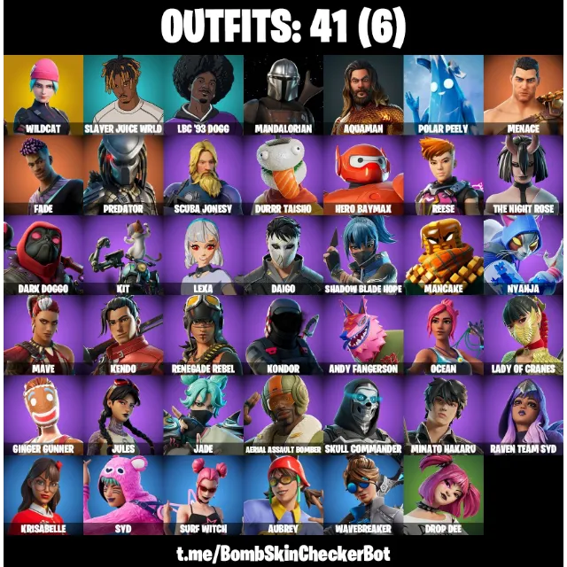 Fortnite Account - WILDCAT - 41 Skins - Windows Game Account - Gameflip