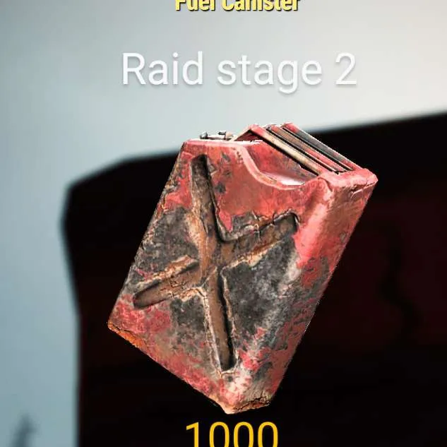 1000 Raid Fuel Canister Misc - Fallout 76 Game Item - Gameflip