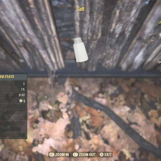 100 Salt - Fallout 76 Game Item - Gameflip