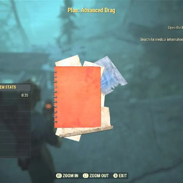 Advanced Drag Plan - Fallout 76 Game Item - Gameflip
