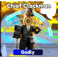 CHIEF CLOCKMAN - TTD - Toilet Tower Defense Game Items - Gameflip