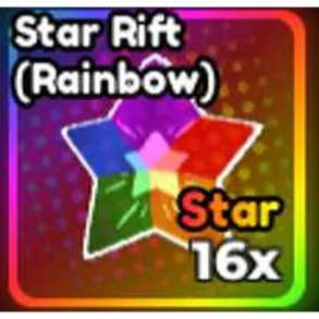 RAINBOW STAR RIFT ANIME DEFENDER - Other Game Item - Gameflip