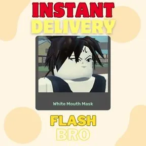 WHITE MOUTH MASK - PEROXIDE - Other Game Item - Gameflip