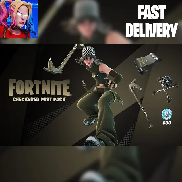 2x Fortnite - Checkered Past Pack - XBox One Game - Gameflip
