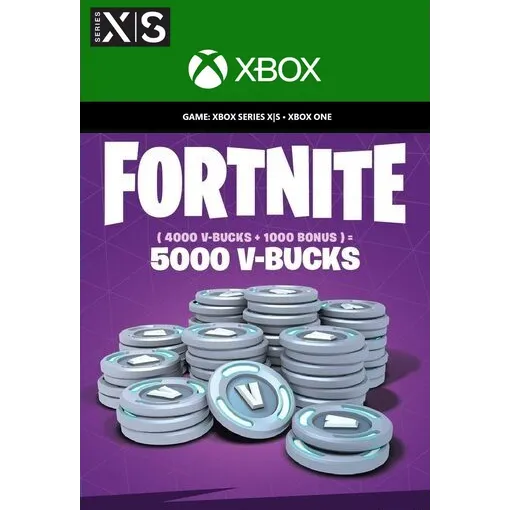 Fortnite - 5000 V-BUCKS GLOBAL XBOX - XBox One Game - Gameflip