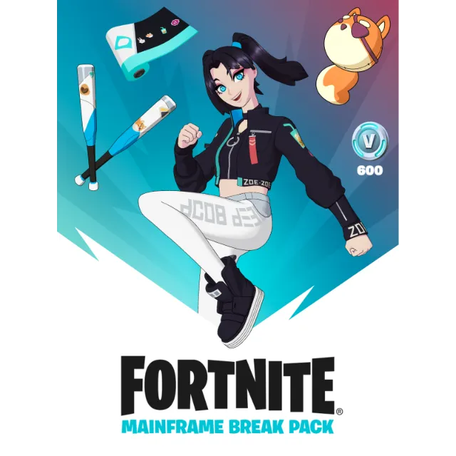 10x Fortnite - Mainframe Break Pack - Xbox One Game - Gameflip