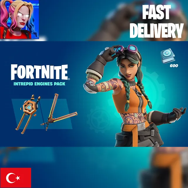 10x Fortnite - Intrepid Engines Pack - XBox One Games - Gameflip