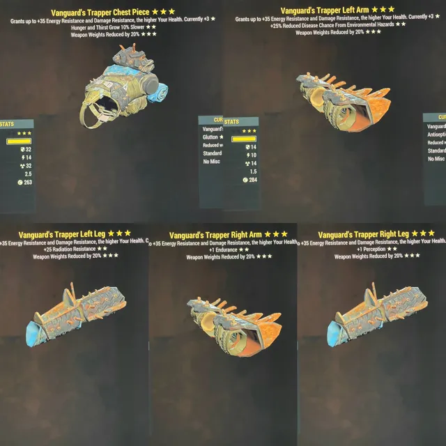Vanguard WWR Trapper Set - Fallout 76 Game Items - Gameflip