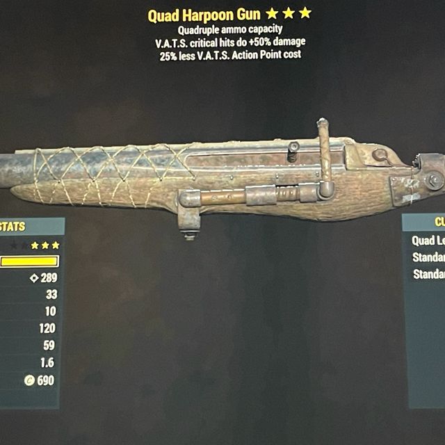 Weapon | Quad 50/25 Harpoon Gun - Game Items - Gameflip