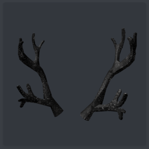 Limited | Black Iron Antlers - Game Items - Gameflip
